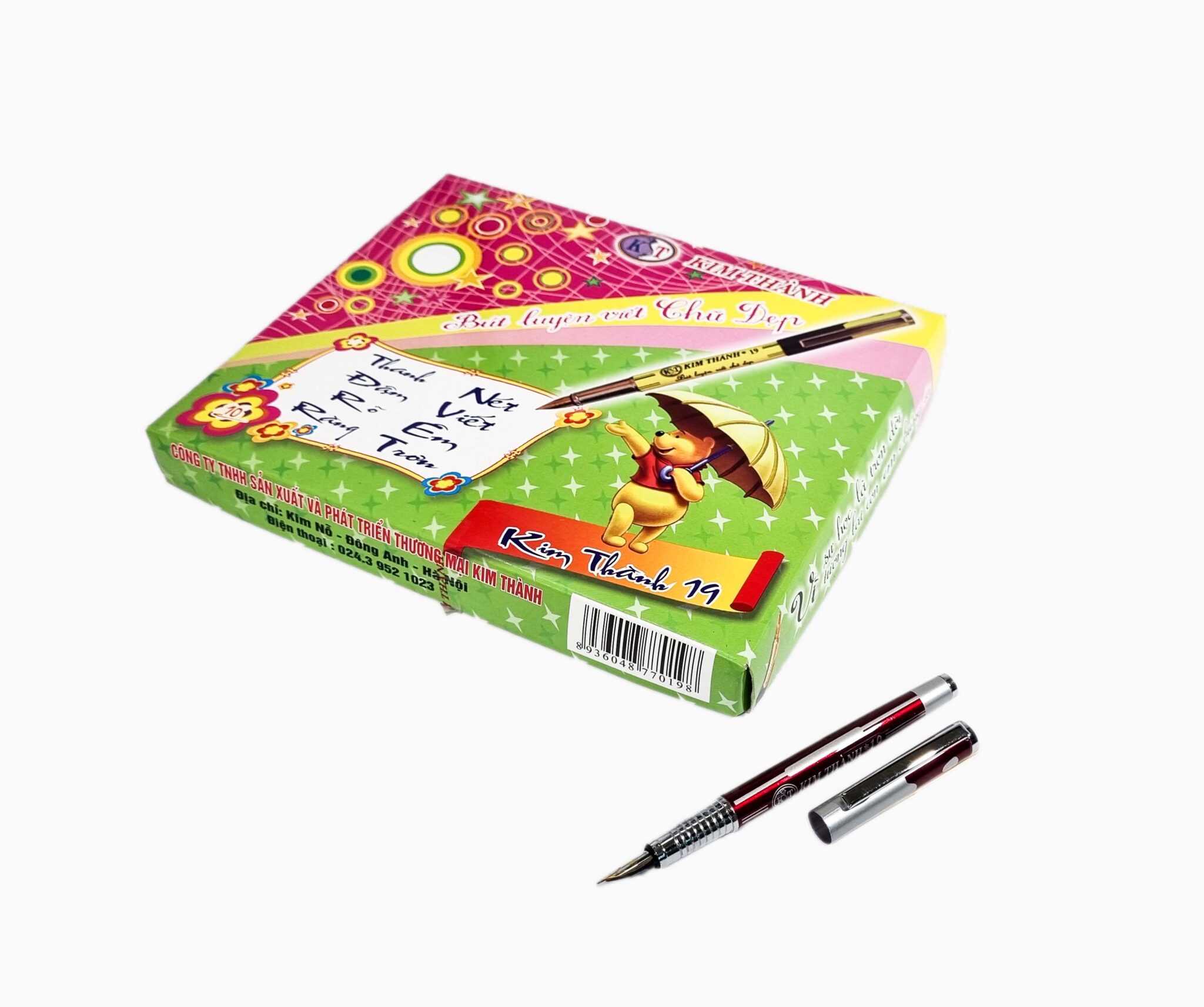 Bút máy Kim Thành 19 xịn- Hộp 12 cái - anhkhoai